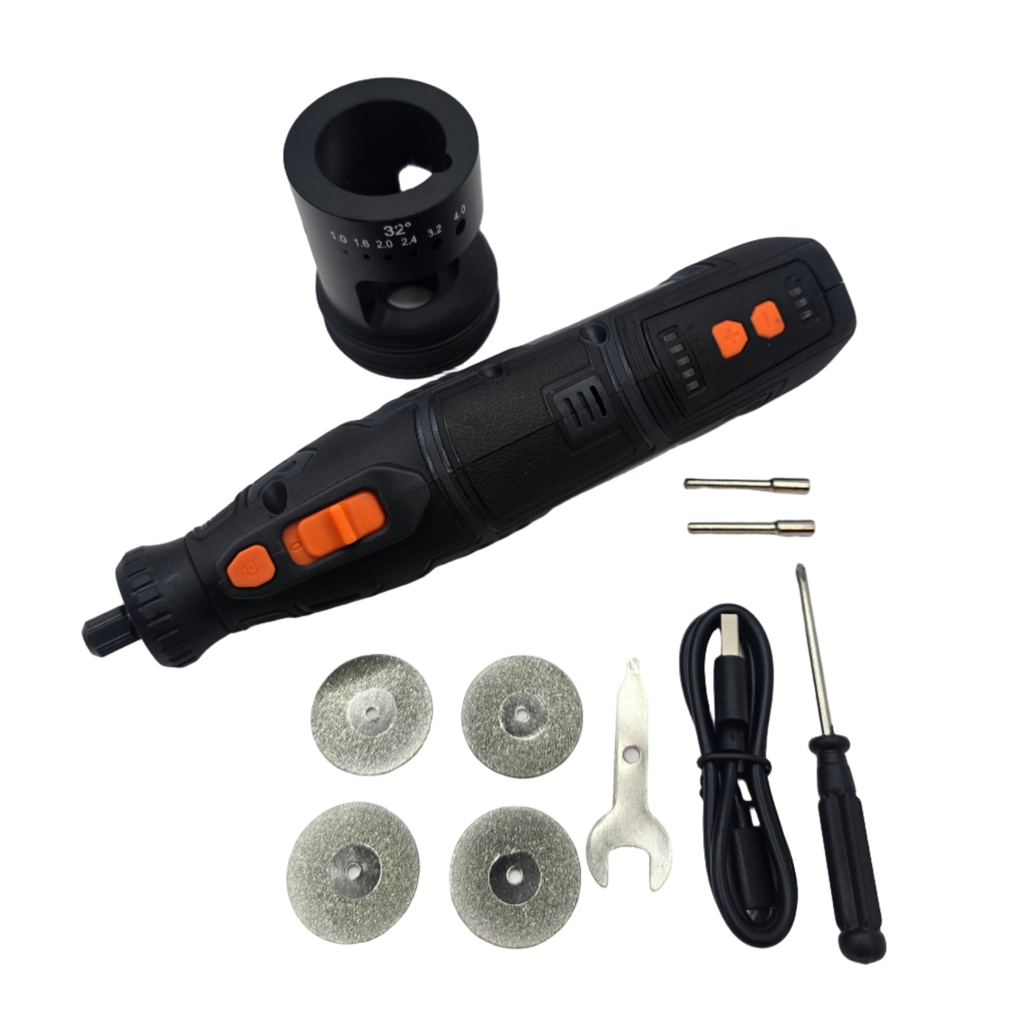 Cordless Tungsten Grinder – Precision TIG Electrode Sharpener — Fab ...