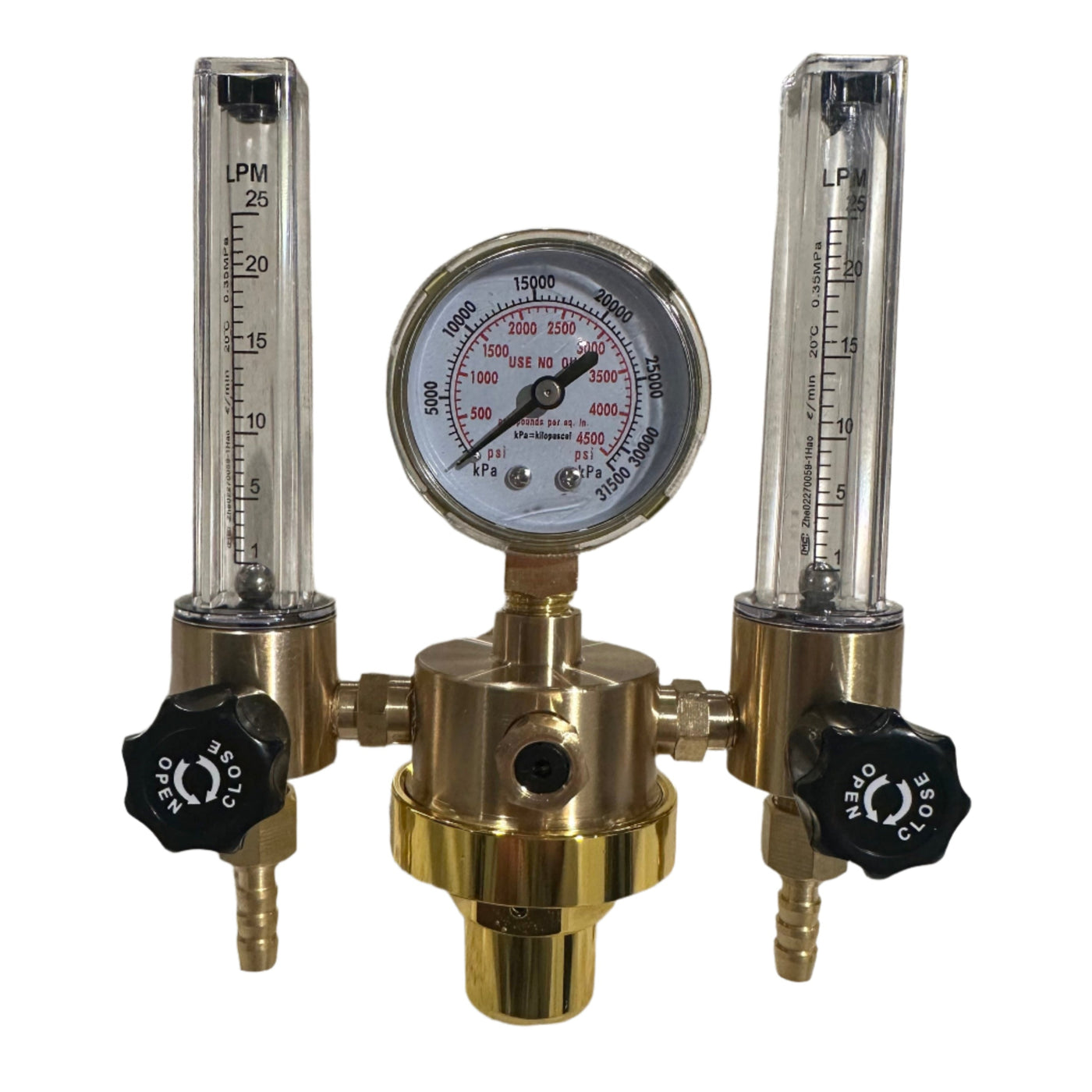 Dual Argon Regulator | Twin Flowmeter Gas Regulator for TIG Welding ...