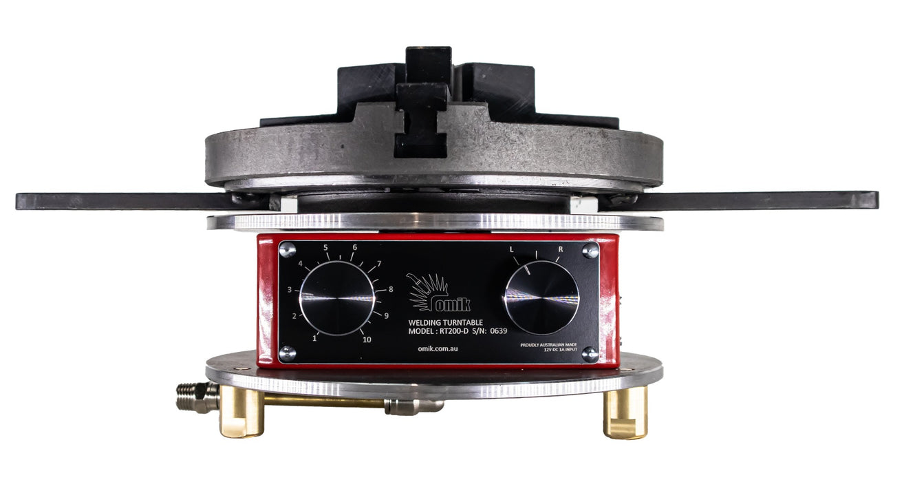 Omik Benchtop Welding Rotator Turntable/ Positioner — Fab Supply & Co